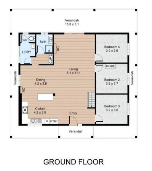 American Barn Conversion ADU 4 Bed 2 Bath Two Story Dwelling Apartment ...