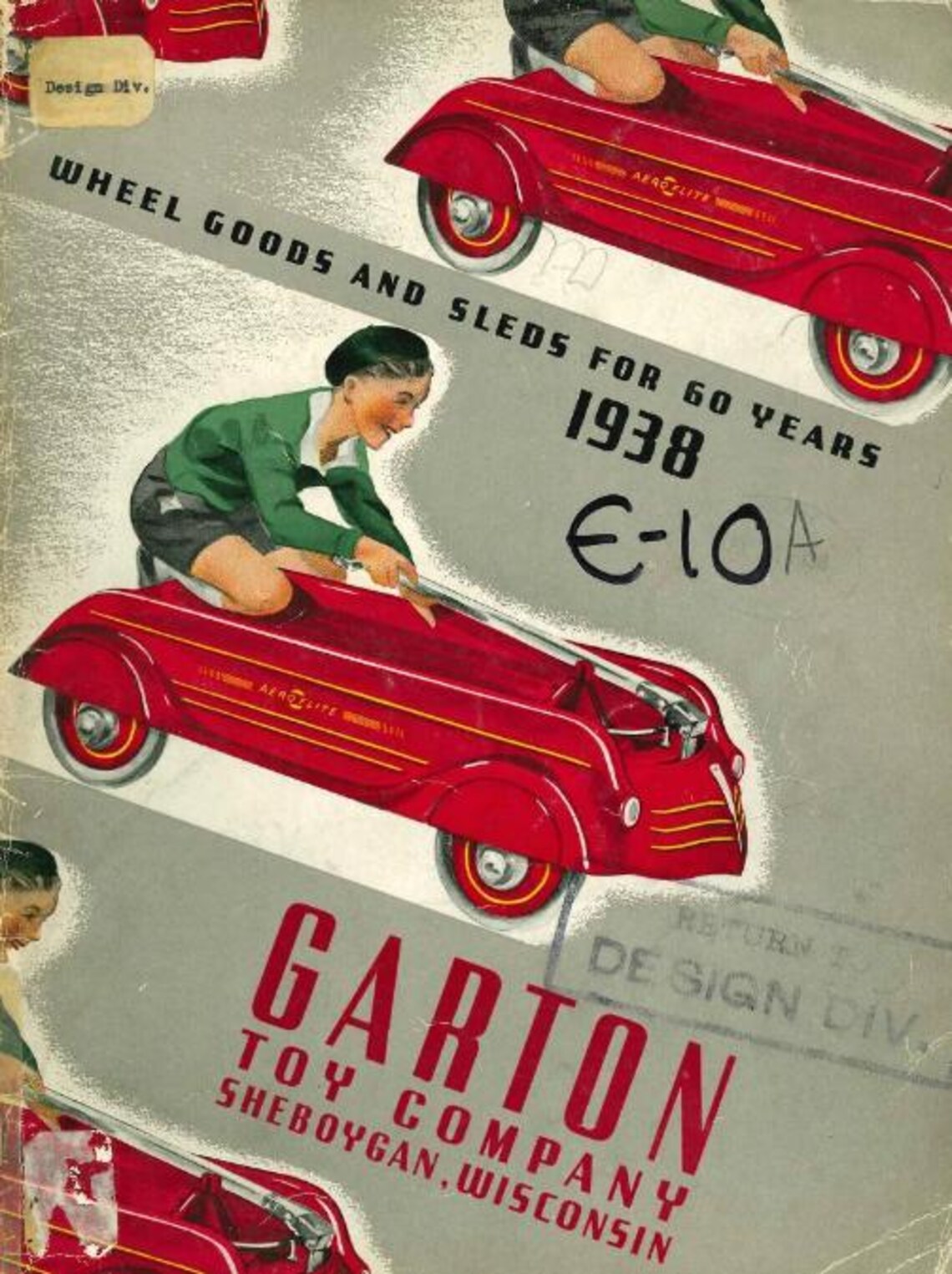 Garton Collectors 1930s USA Catalog Model Car Sled Cycles Bikes Wagons ...