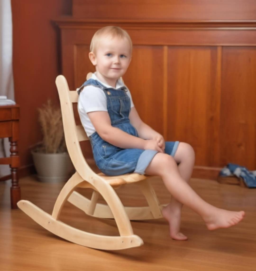 2 DIY Kids Rocker Folding Rocker Child Toddler Woodworking Plans PDF ...