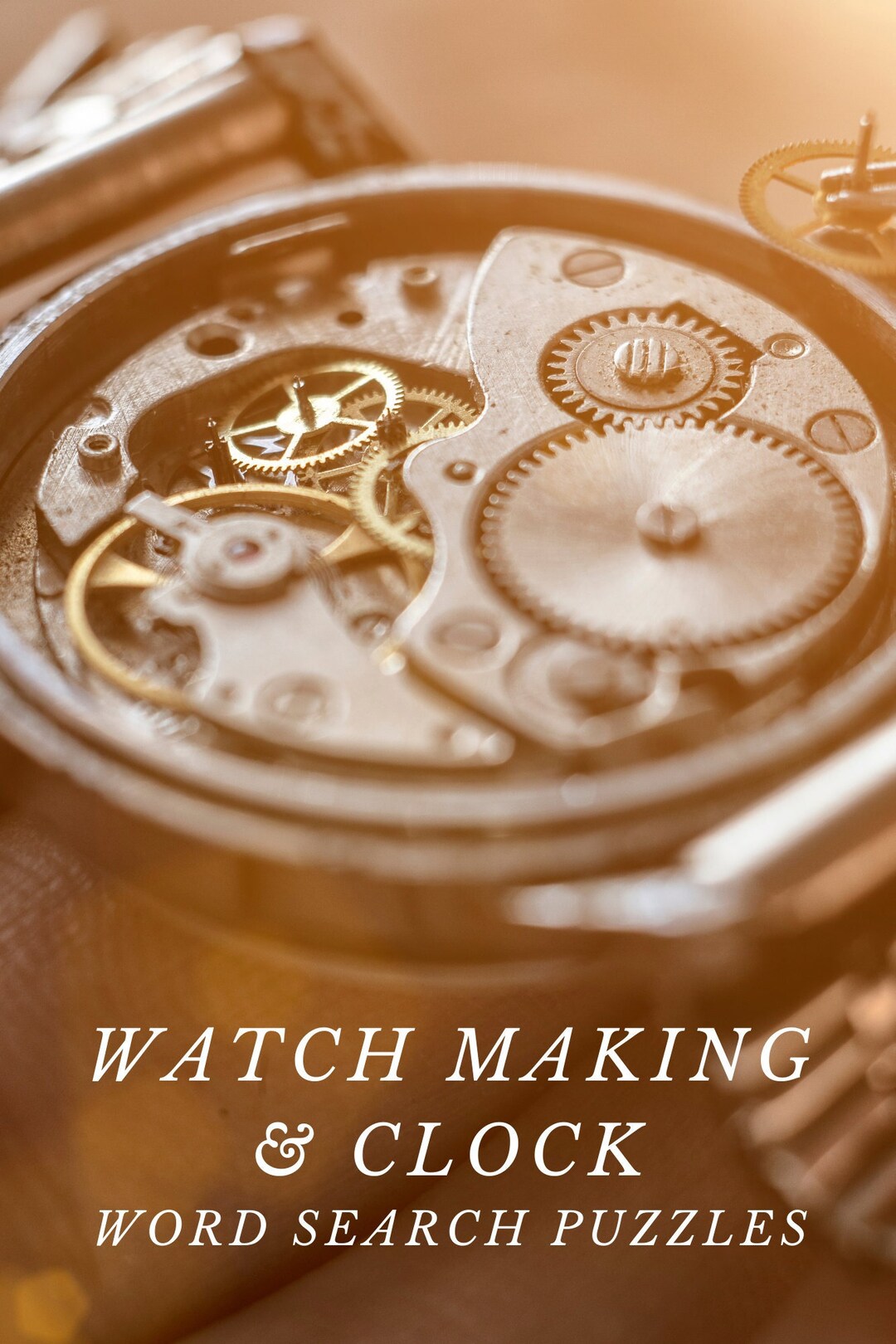 Watch and Clock Word Search Puzzle Book - Etsy