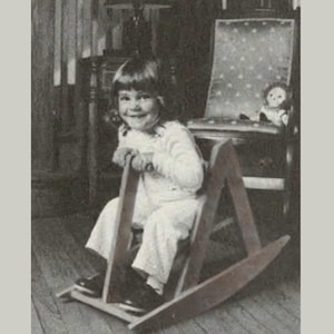 2 DIY Kids Rocker Folding Rocker Child Toddler Woodworking Plans PDF ...