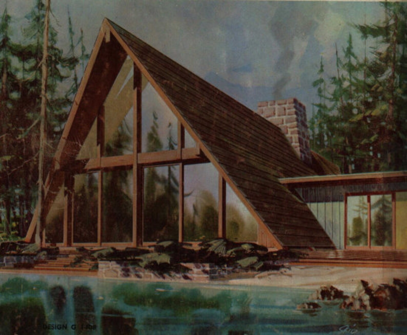 150 MCM Aframe and Lakehouse Vacation Homes Lakehouse Chalet Holiday ...