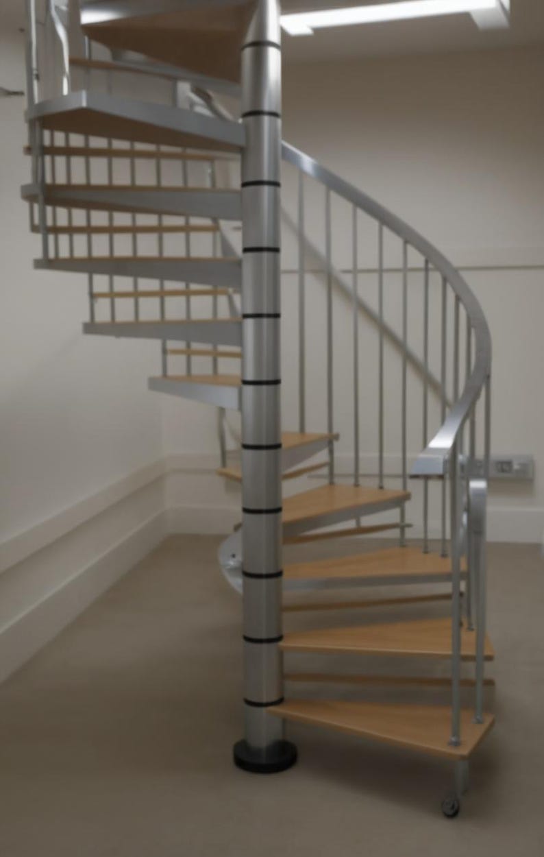 Arc Welding Plans DIY Spiral Staircase Loft Stair Construction ...