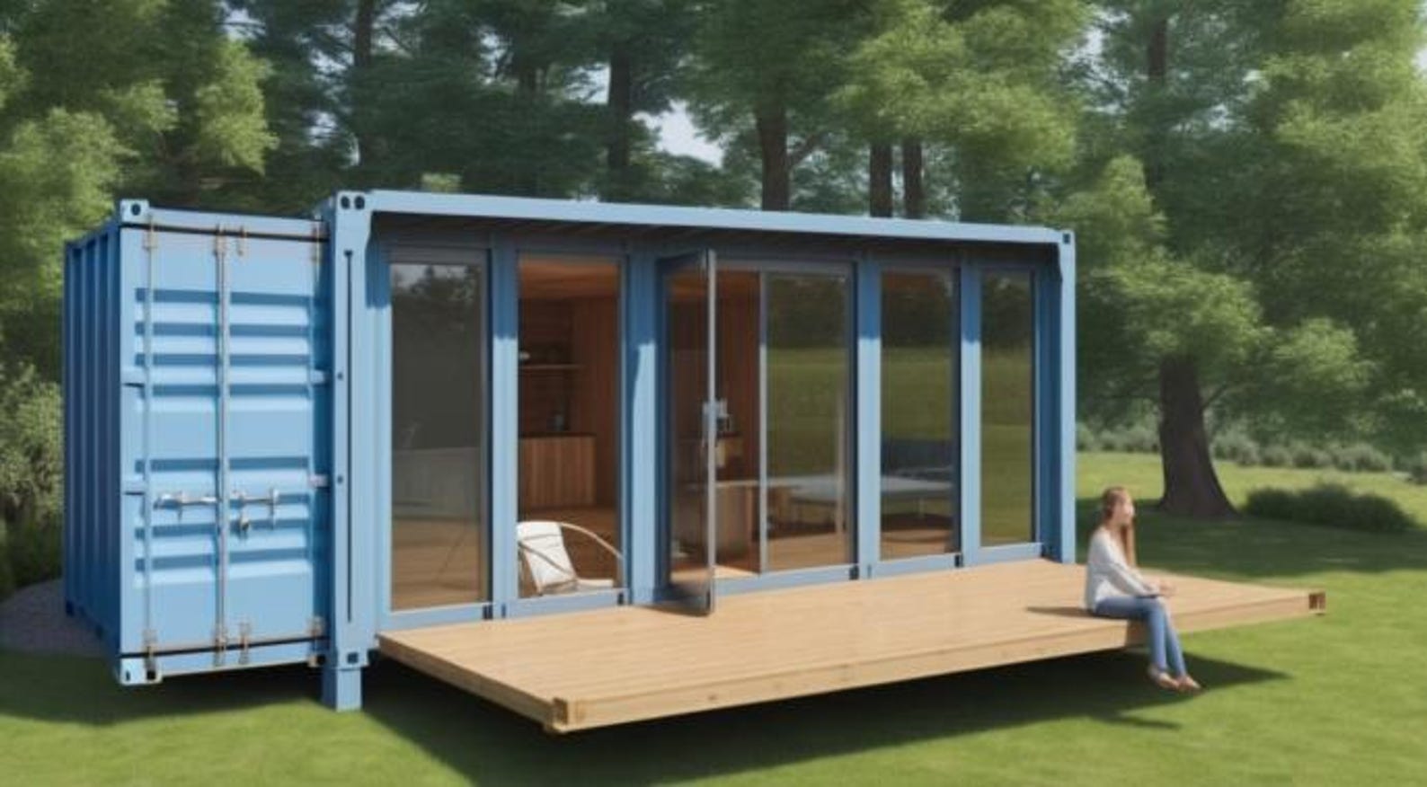 DIY 20' / 40' Shipping Container Home Floorplans Tiny Guest House Cabin ...