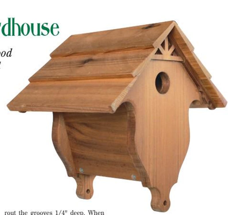 DIY Birdhouse Plans the Complete Book of Bird House Construction How to Build Plans for ...