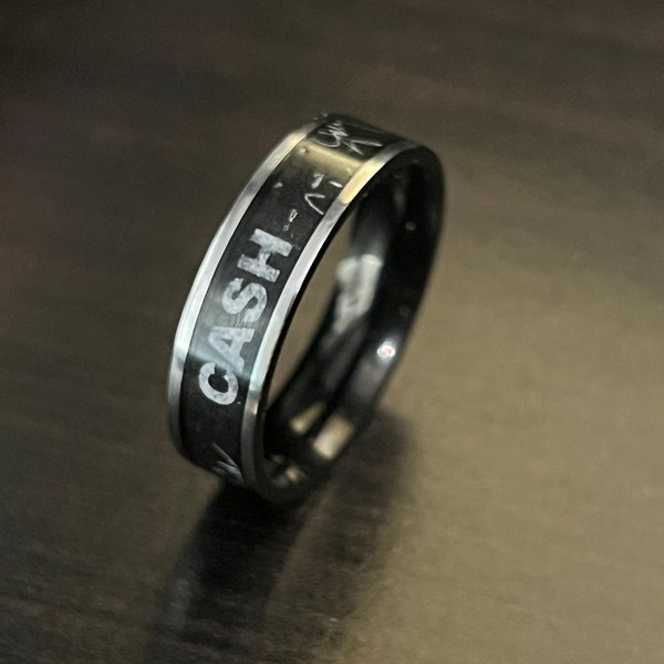 Johnny Cash Jewelry - Etsy