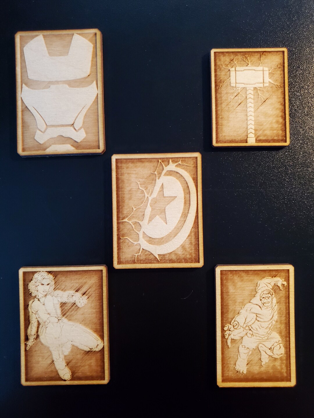 Superhero, Marvel, Laser Engraved Tags - Etsy