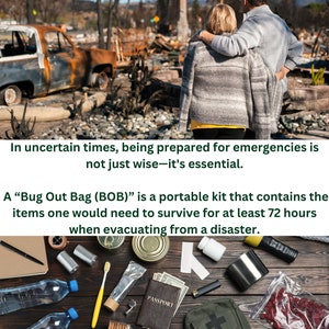 How to Build and Pack Your Own Bug Out Bag: A Comprehensive Guide - Etsy