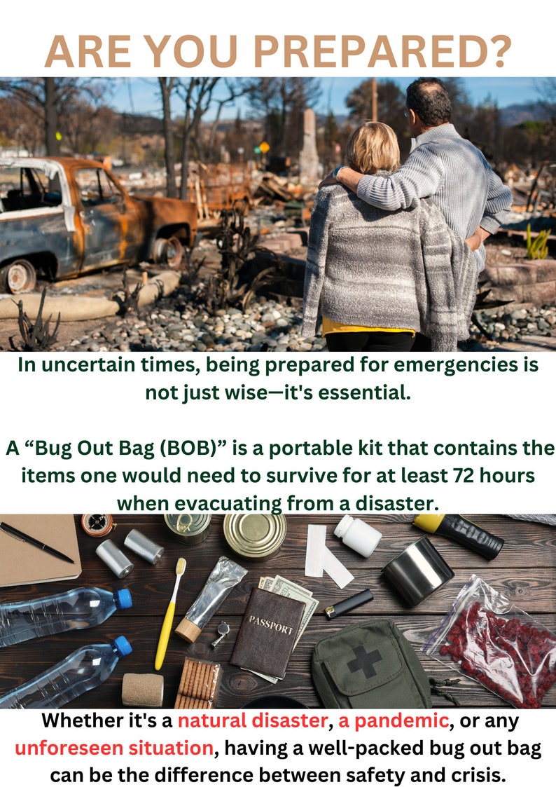 Bug Out Bag Guide | Emergency Preparedness Ebook | Survival Gear ...
