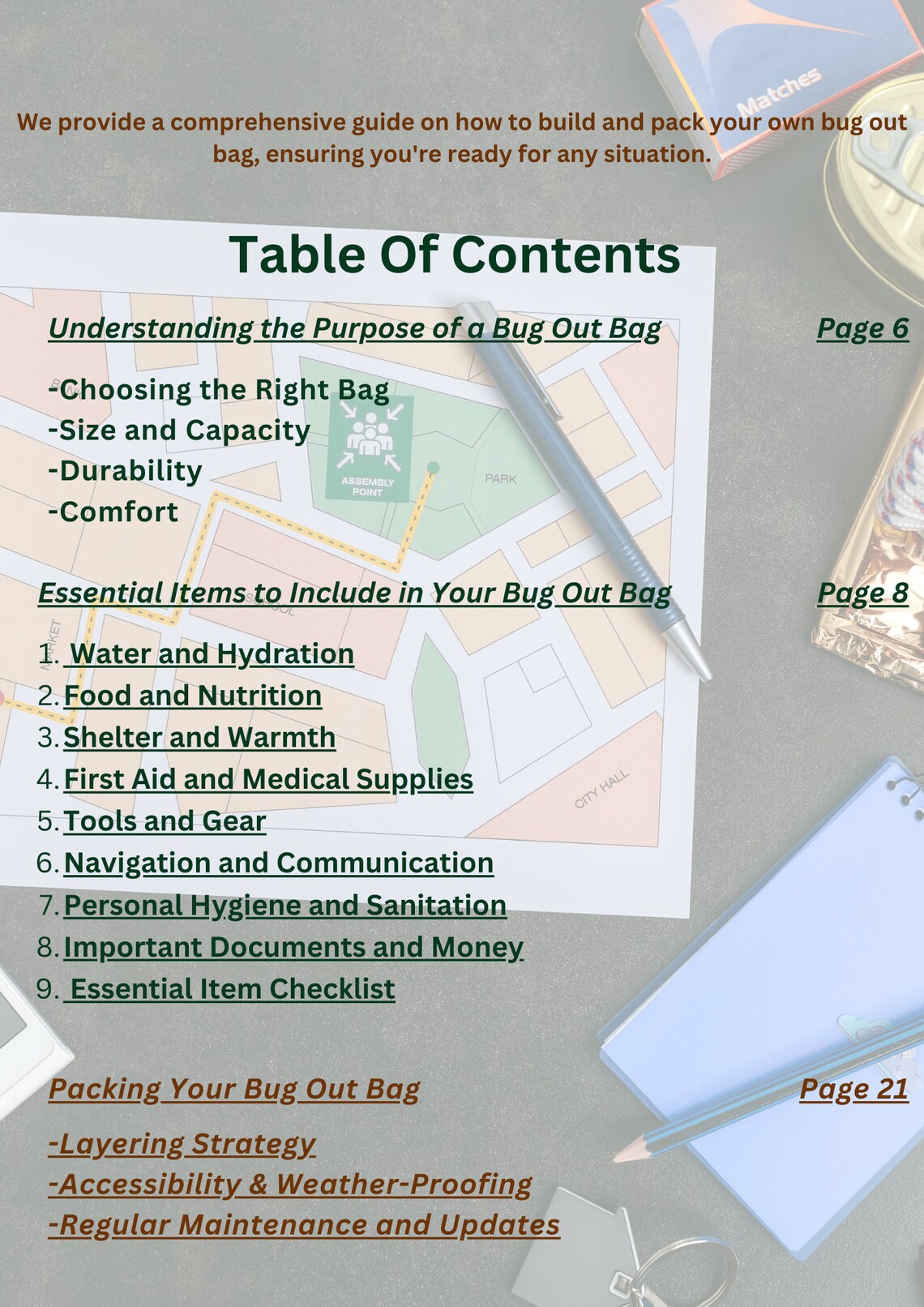 How to Build and Pack Your Own Bug Out Bag: A Comprehensive Guide - Etsy