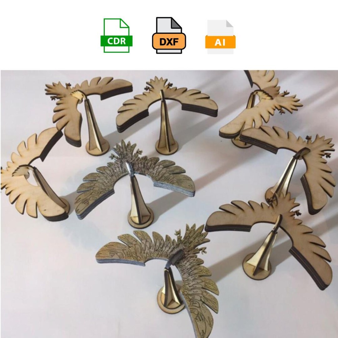 Wooden Balancing Bird Laser Cut, Decorative Wooden Bird Laser Cutting ...