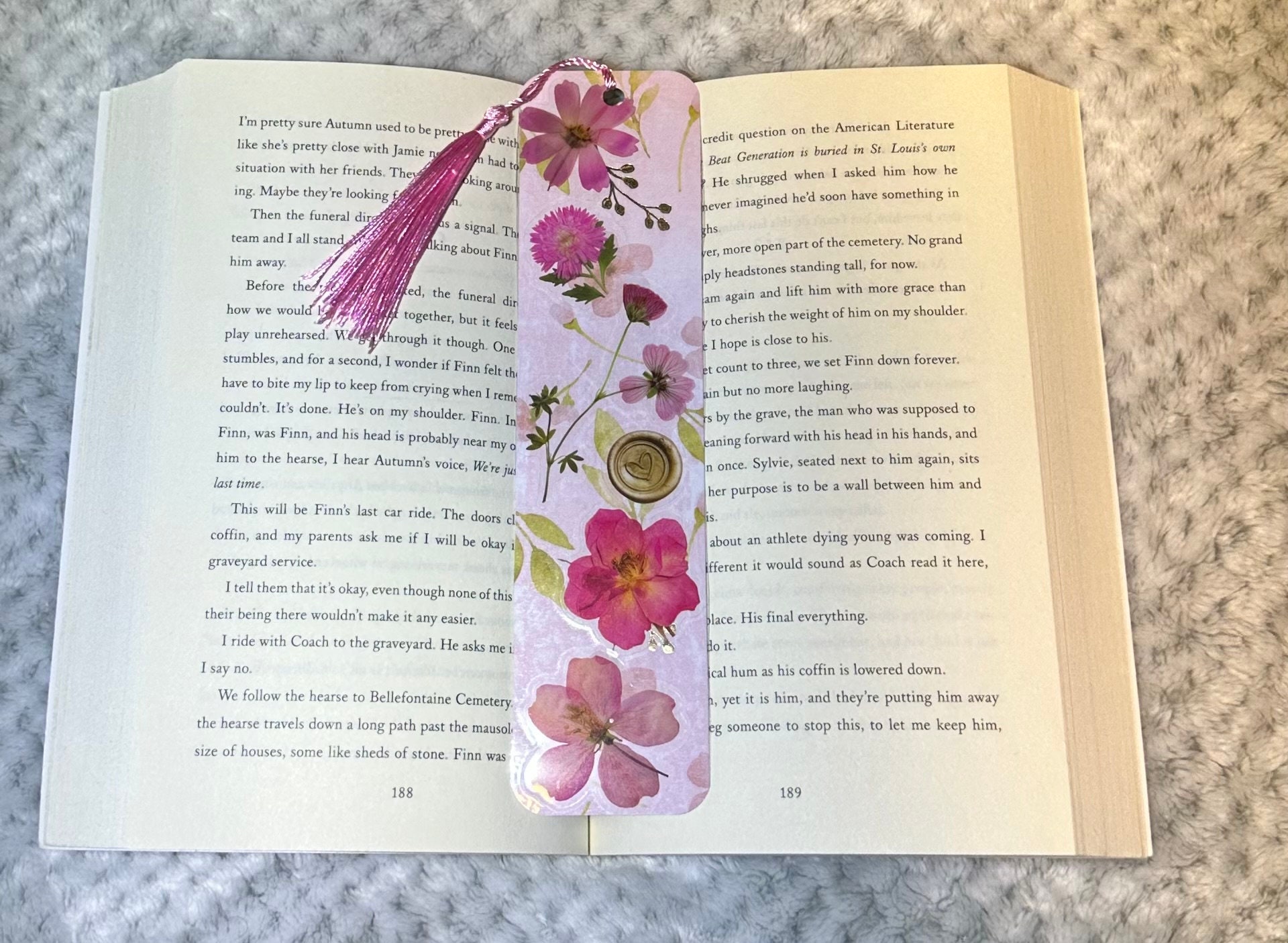 Flower Bookmarks | Bookmarks for Women | Bookmarks With Tassel ...