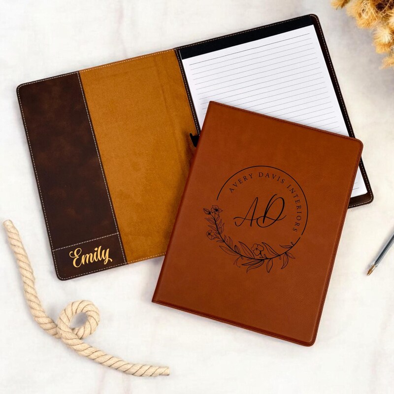 Personalized Padfolio - Etsy