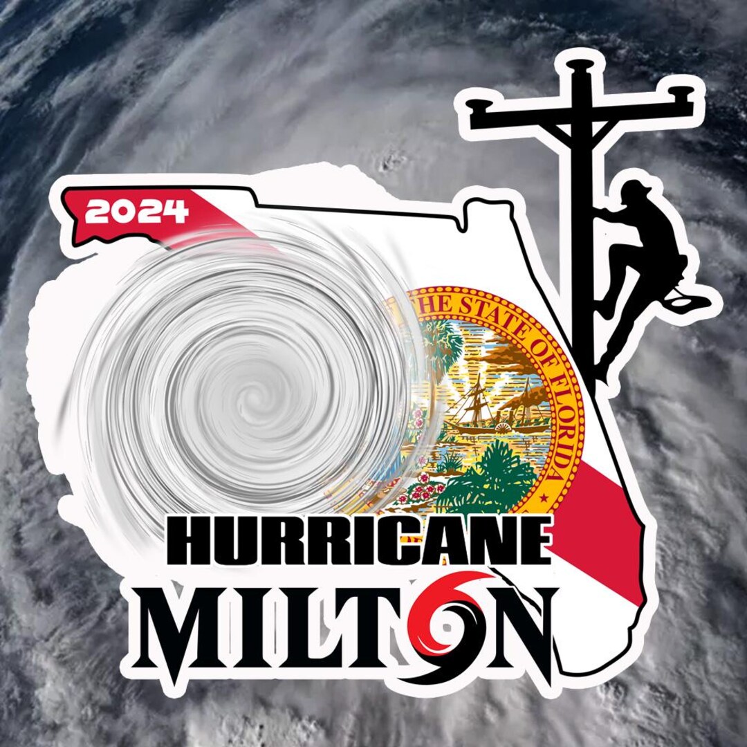 Buy Hurricane Milton Sticker, Isurvived Hurricane Milton, Milton ...