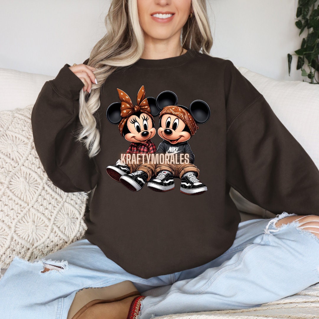 Mouse Chicano Love Sweatshirts Adult Apparel Unisex Sweater Trendy and ...