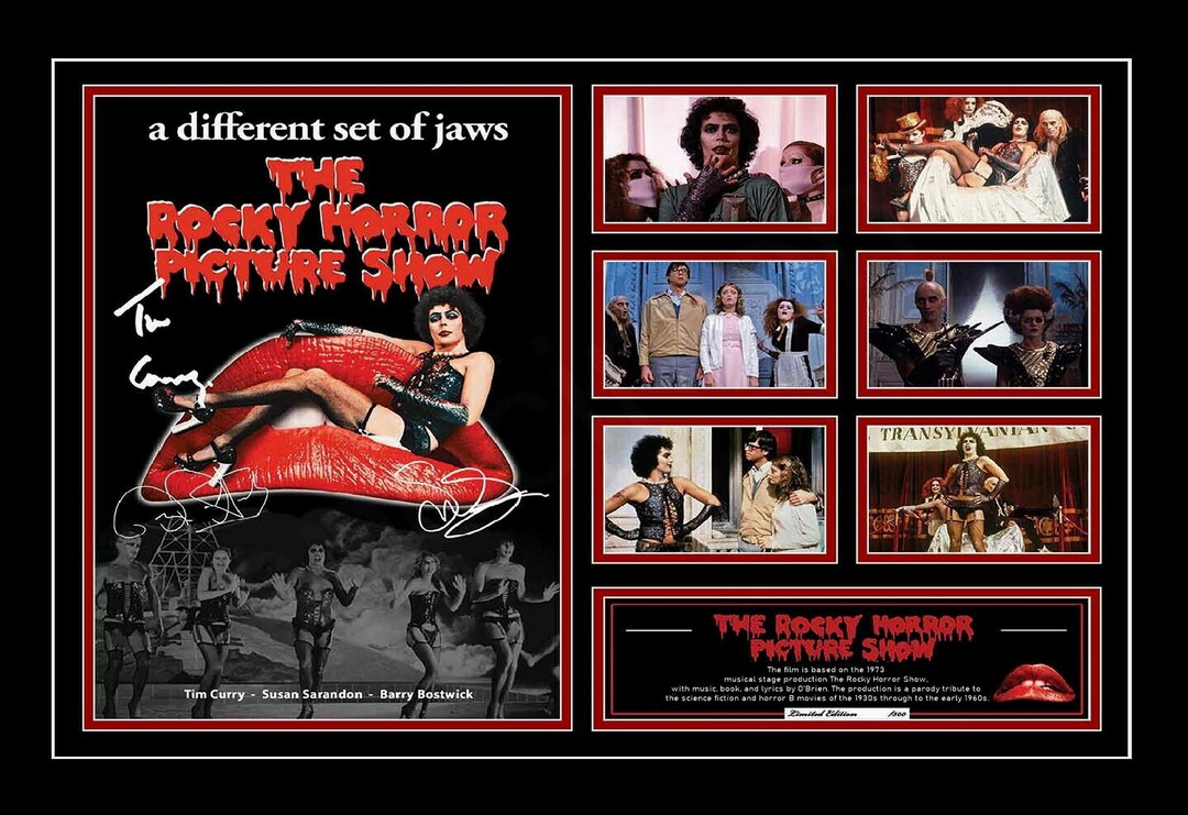 The Rocky Horror Picture Show Signed Limited Edition Memorabilia Print ...