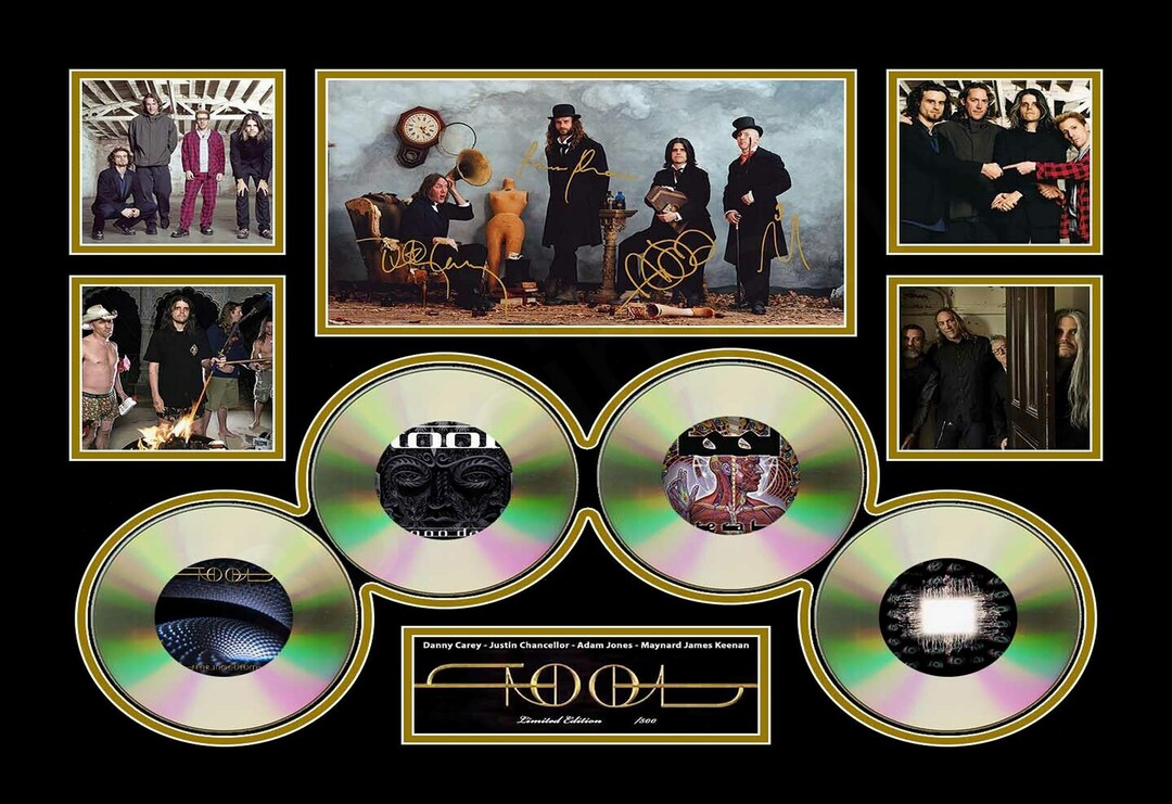 Tool Fear Inoculum 10,000 Days Signed Limited Edition Memorabilia Print ...
