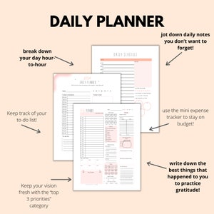 Life Planner Printable Bundle 2024 | Ultimate Planning Printable for ...