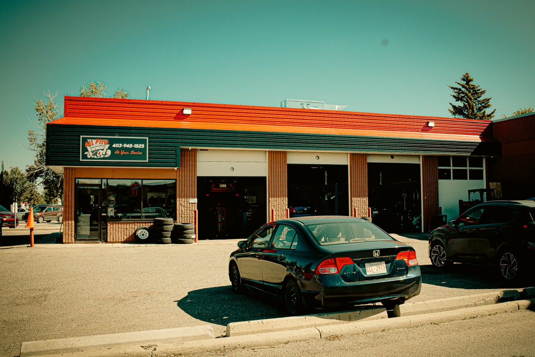 Vintage Garage Photo Print - Retro Wall Decor for Home & Office ...