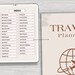 Printable Travel Planner Template, Trip Itinerary Planner, Travel ...
