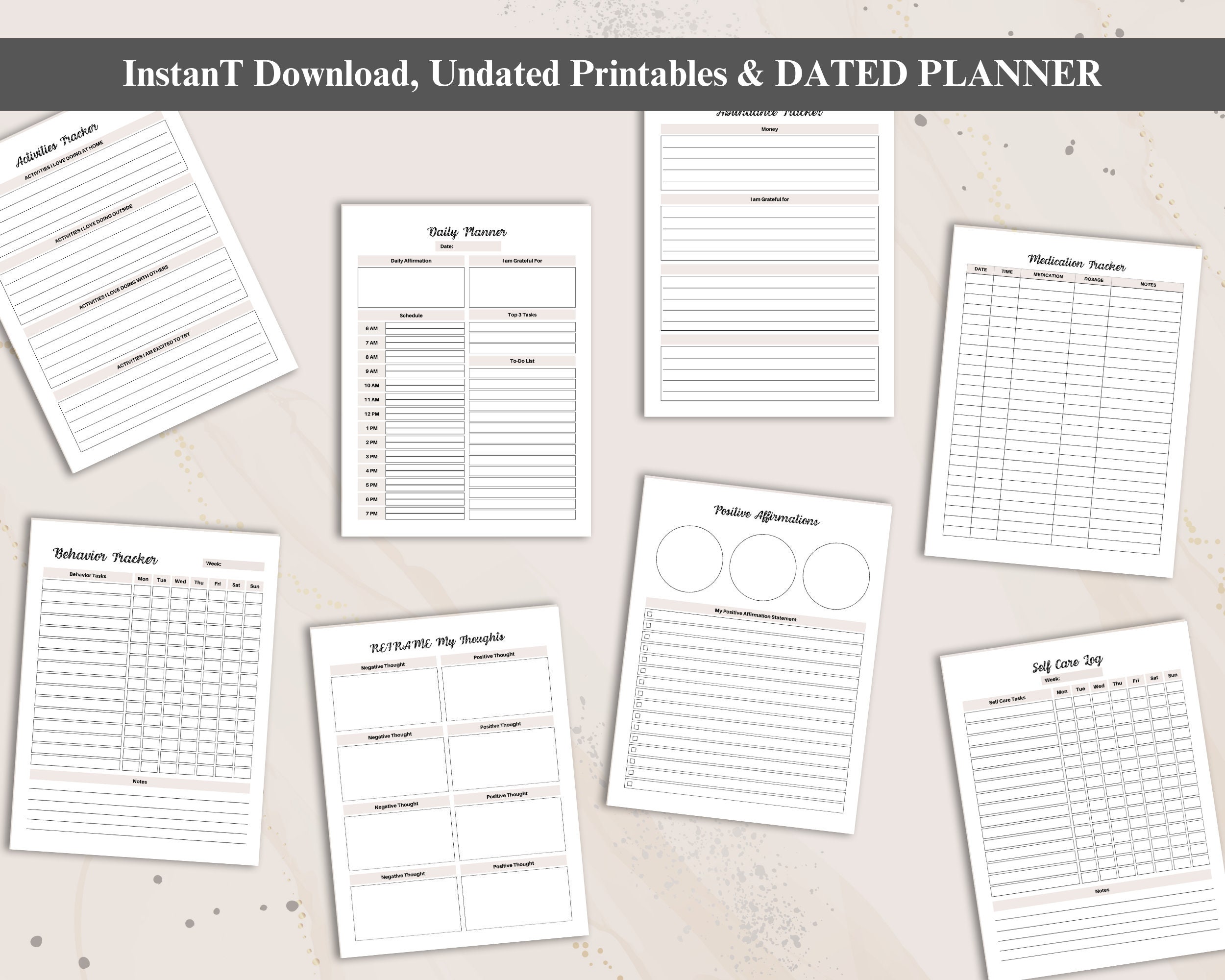 Therapy Journal | Therapy Worksheet | Printable & Editable | Instant ...
