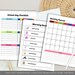 2024 Daily, Weekly and Monthly Checklist for Kids Kids Digital Planner ...