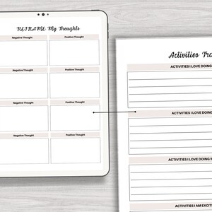 Therapy Journal | Therapy Worksheet | Printable & Editable | Instant ...