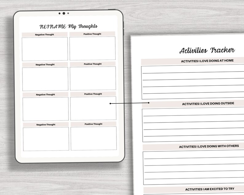 Therapy Journal | Therapy Worksheet | Printable & Editable | Instant ...