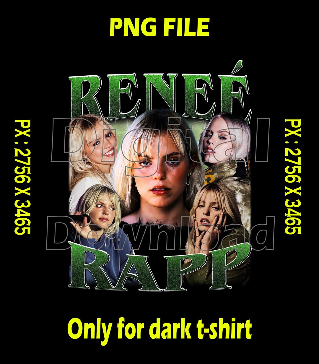 Reneé Rapp Png , Ready to Print, Printable Design, Artist, 90s, Bts ...