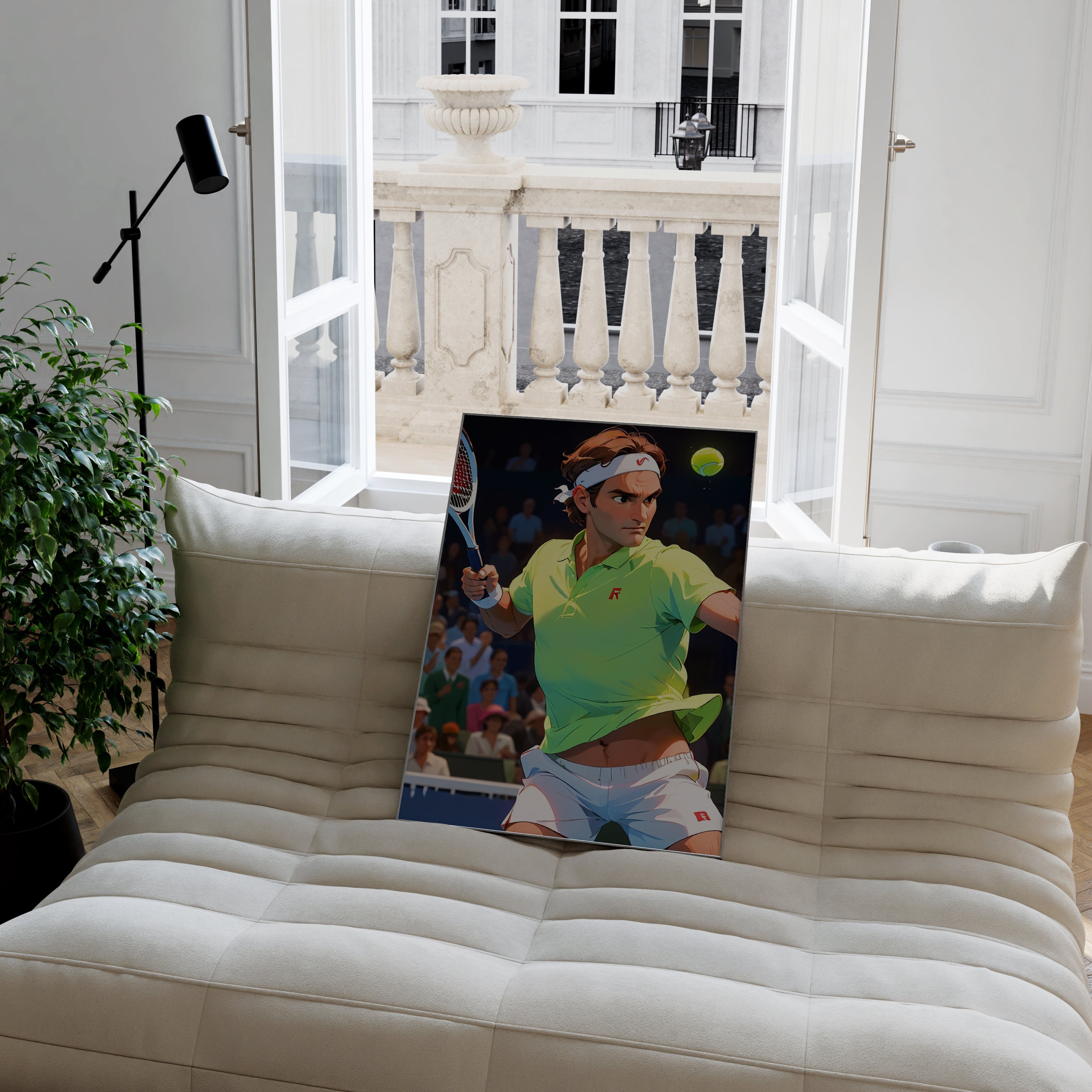 Roger Federer Poster, Tennis Poster, Wall Art Printable, Printable ...