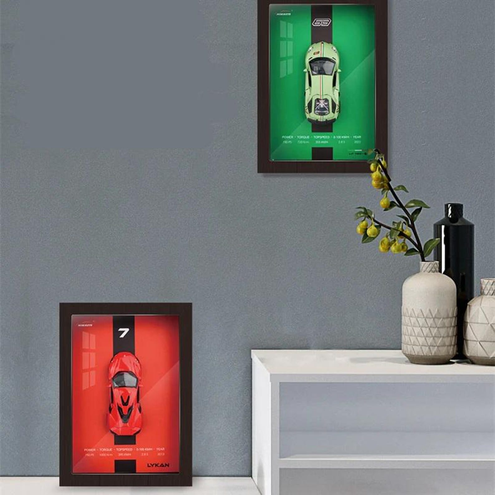 911 GT3 RSR 3D Car Frame - Framed Wall Decor - Etsy