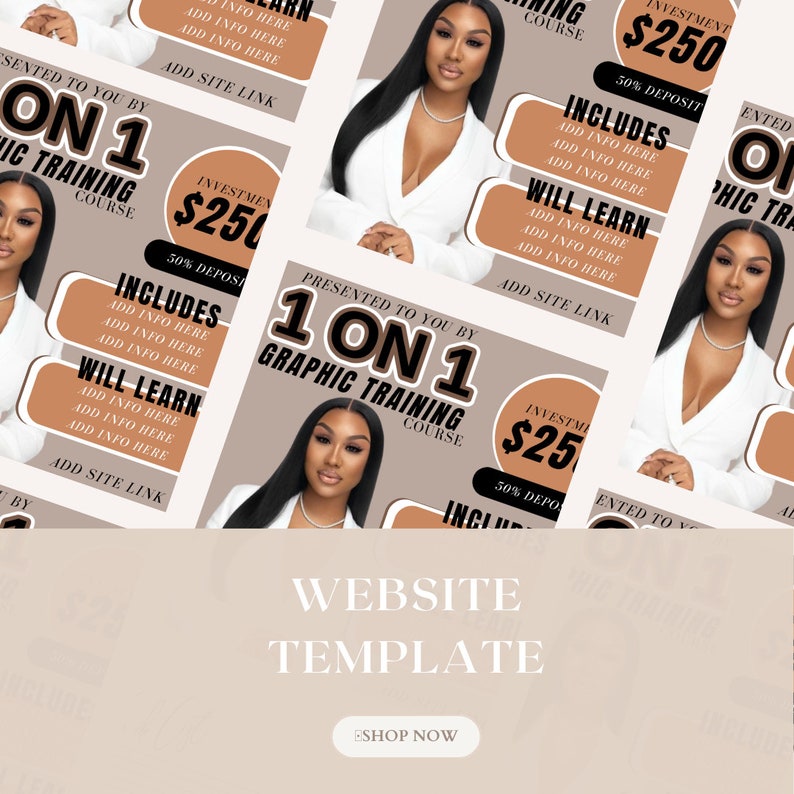 1 on 1 Graphic Class Flyer DIY Flyer Template Design Flyer Masterclass ...