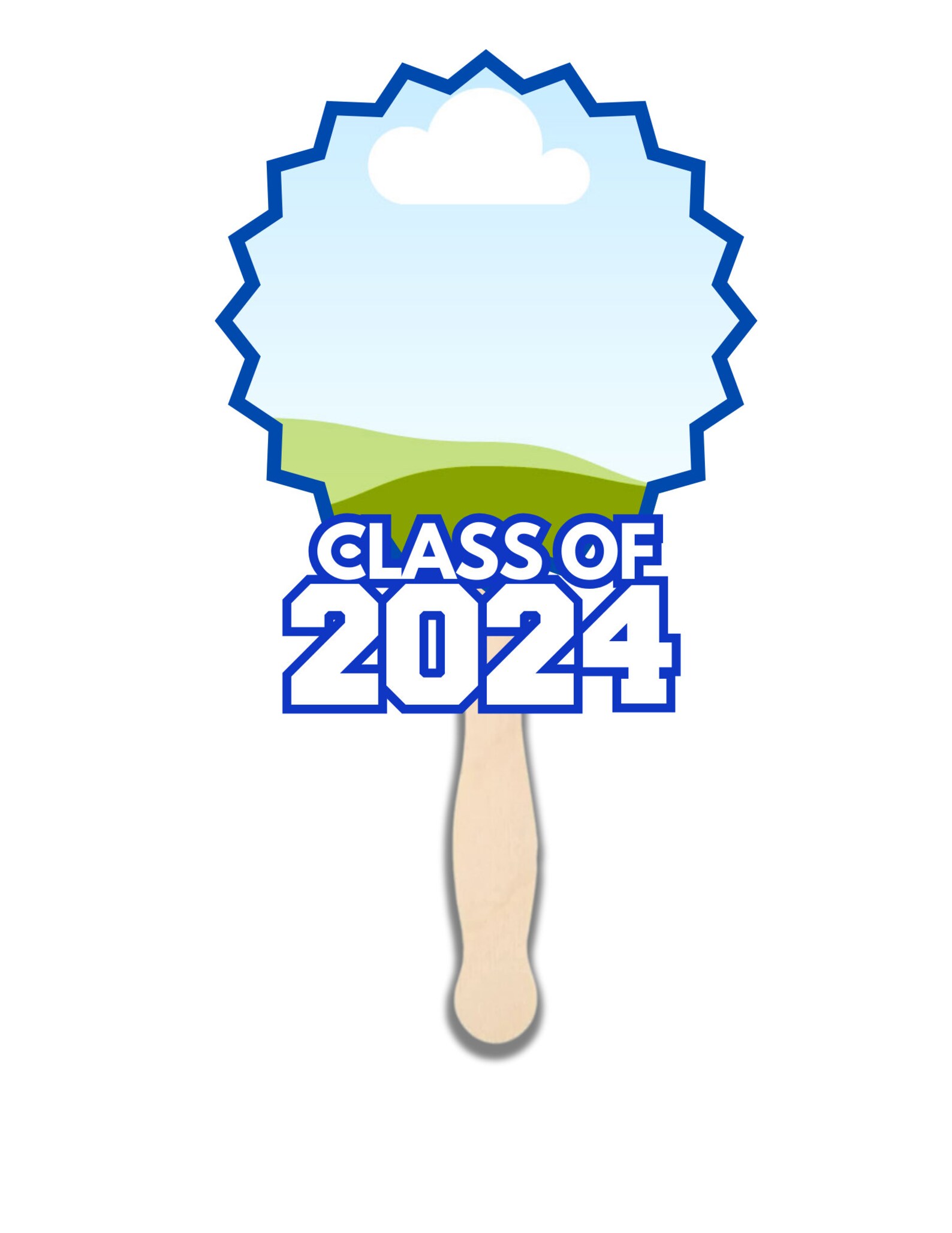 Grad Paddle Fan Template Bundle,canva Editable Template, Custom Grad ...