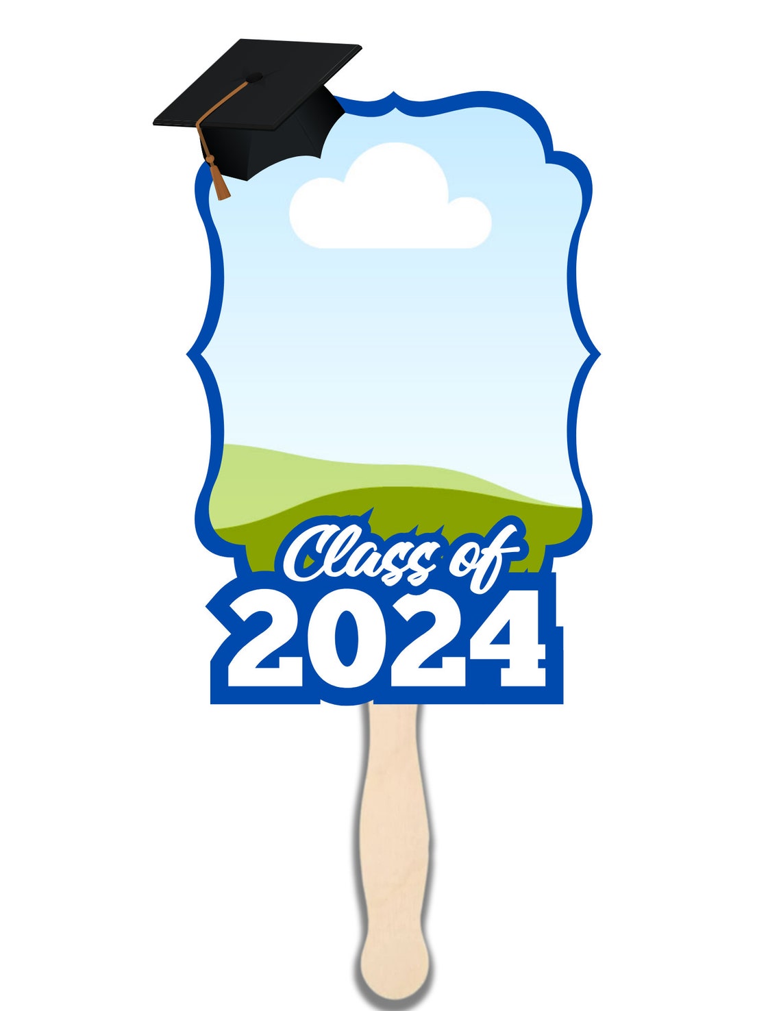 Grad Paddle Fan Template Bundle,canva Editable Template, Custom Grad ...