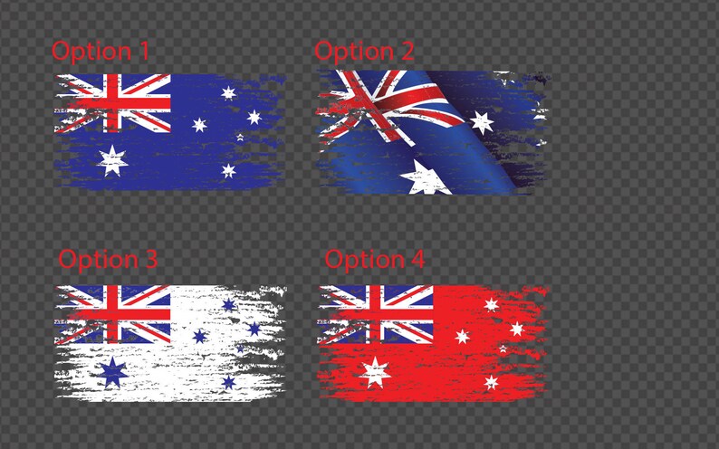 Australian Flag Window Bumper Body Decal Sticker, Distressed Australian ...