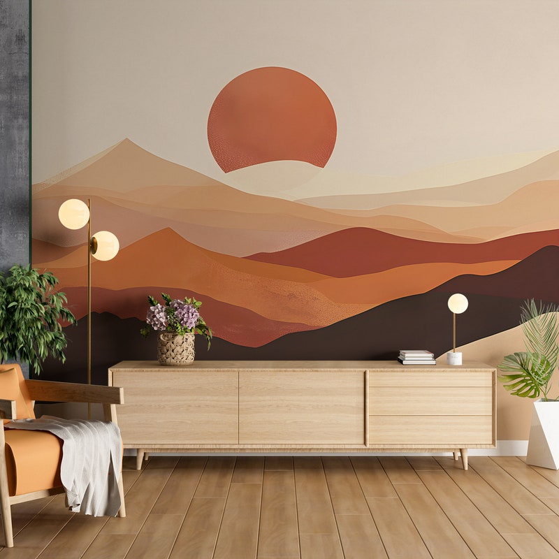 Desert Wall Mural - Etsy