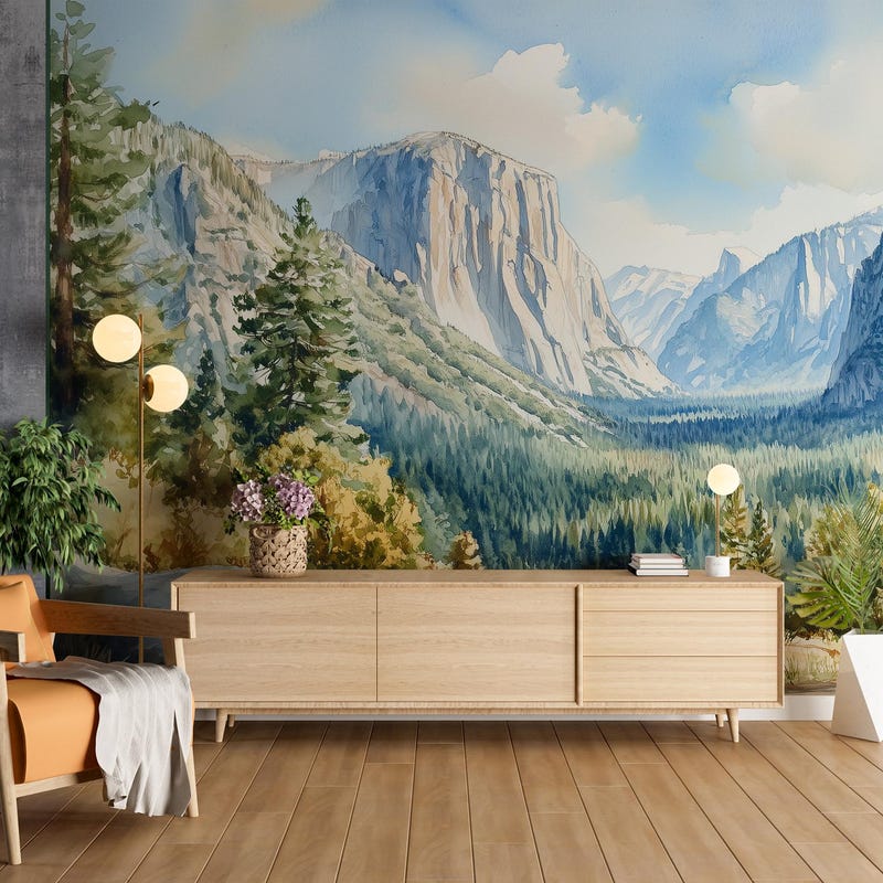 Park Wallpaper Mural - Etsy UK