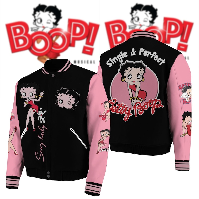 Betty Boop Adults Jacket - Etsy