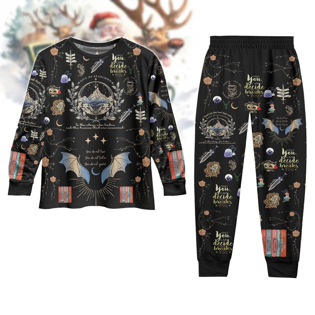Velaris Family Pajamas Set, Velaris City of Starlight T-shirt, Sarah J ...