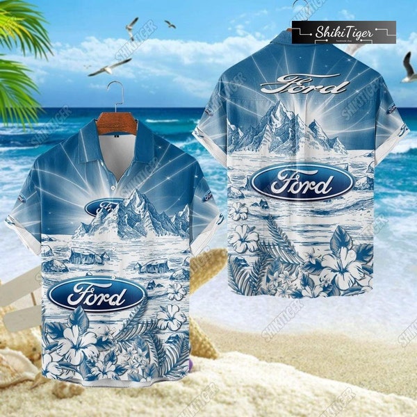 Ford Mustang Hawaiian Shirt - Etsy