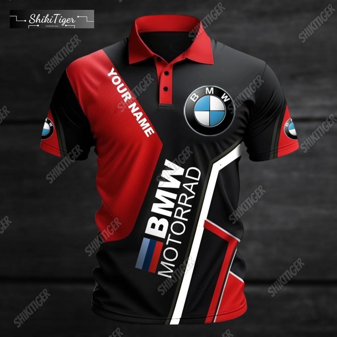 Personalized Bmw Shirt, Bmw Car Logo Polo, Bmw Racing Shirt for Men ...
