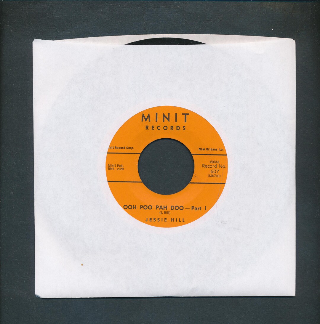 JESSE HILL 45 Rpm Record- Ooh Poo Pah Doo Part 1&2- 1960 VG+ - Etsy
