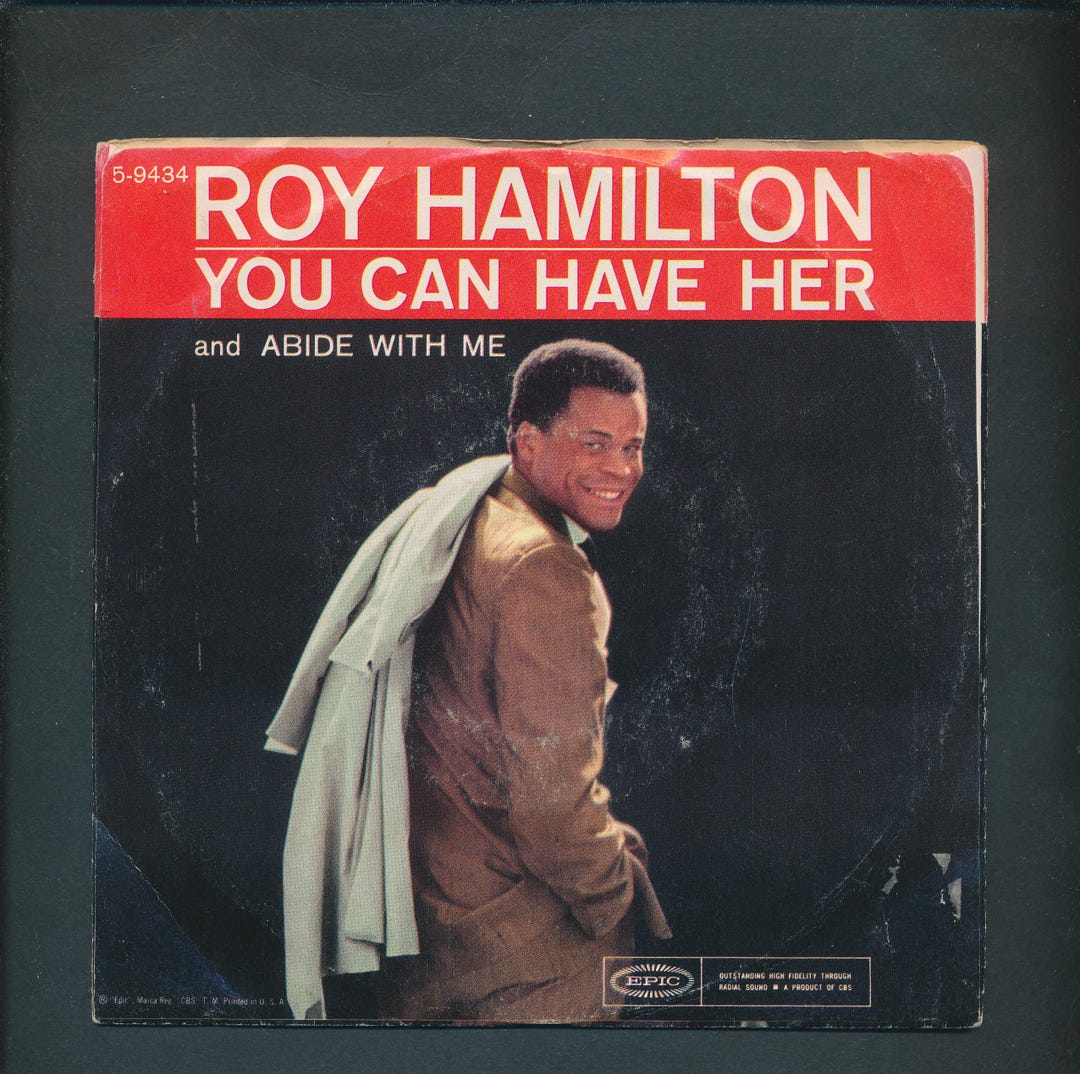 Roy HAMILTON 45 Rpm Record- You Can Have Her- 1960 W/ Pic Sleeve NM ...