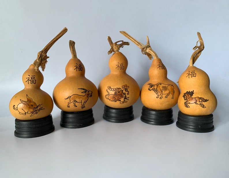 Handcrafted Gourd Animal Figurines - Charming and Unique Decor! - Etsy