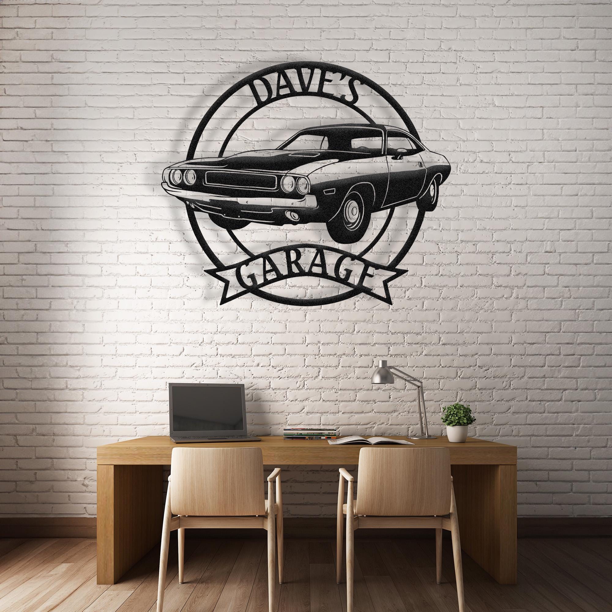 1970 Challenger Wall Sign, 70 Challenger Metal Wall Art, Challenger ...