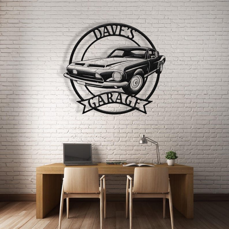 Mustang Shelby Wall Art, Mustang Shelby, Mustang Decor, Mustang ...