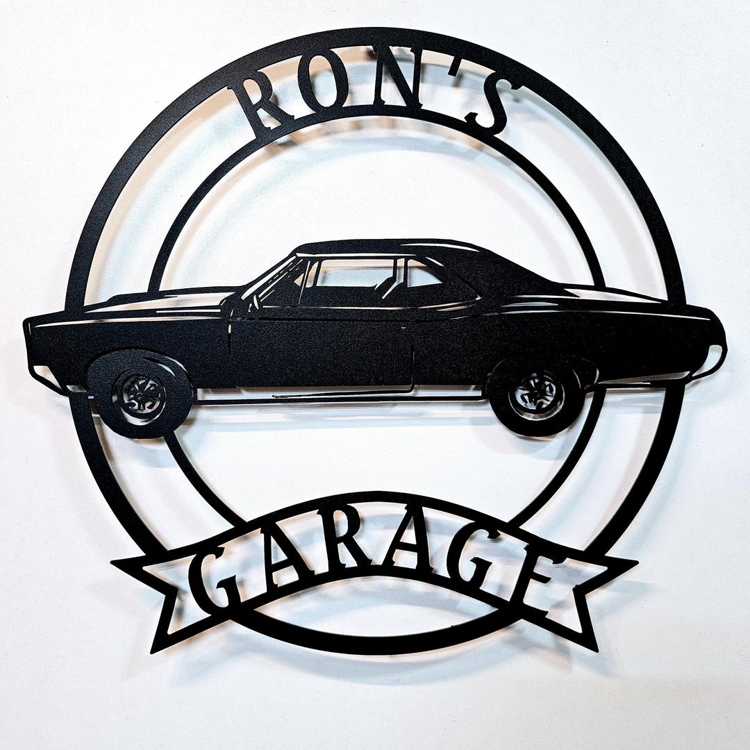 1967 Pontiac GTO Metal Sign, 67 Pontiac GTO, Pontiac Accessories ...