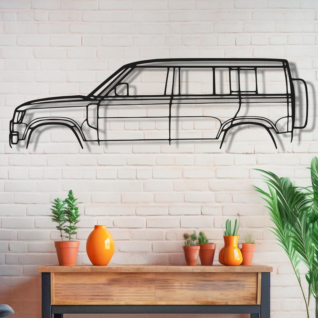 Car Metal Wall Art, Car Garage Wall Sign, Racing Automobile Decor, Car ...