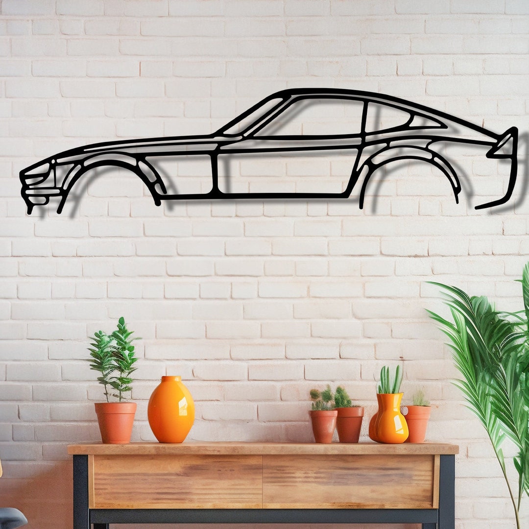 Custom Metal Wall Art, Car Garage Wall Sign, Racing Automobile Decor ...