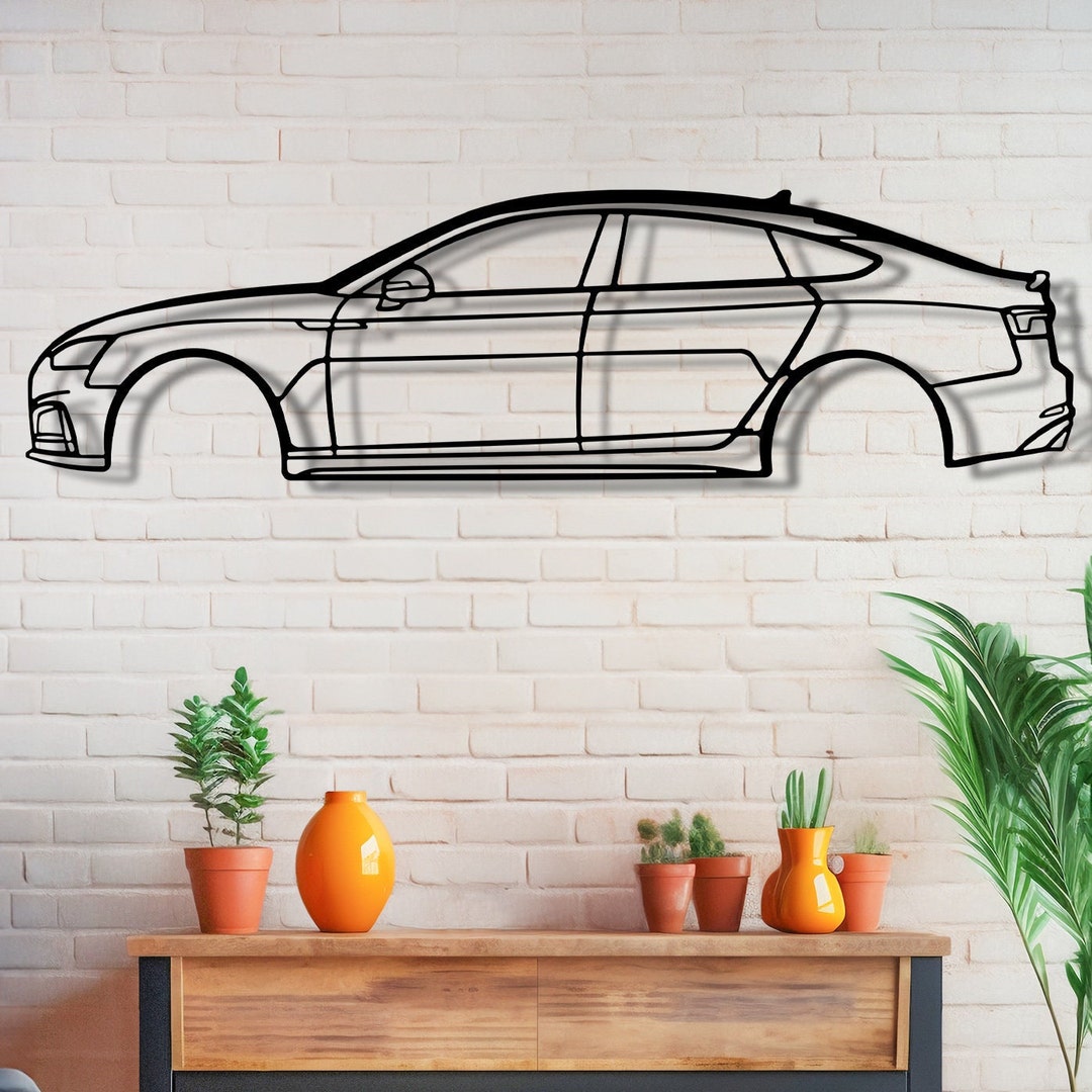 Custom Metal Wall Art, Car Garage Wall Sign, Racing Automobile Decor ...